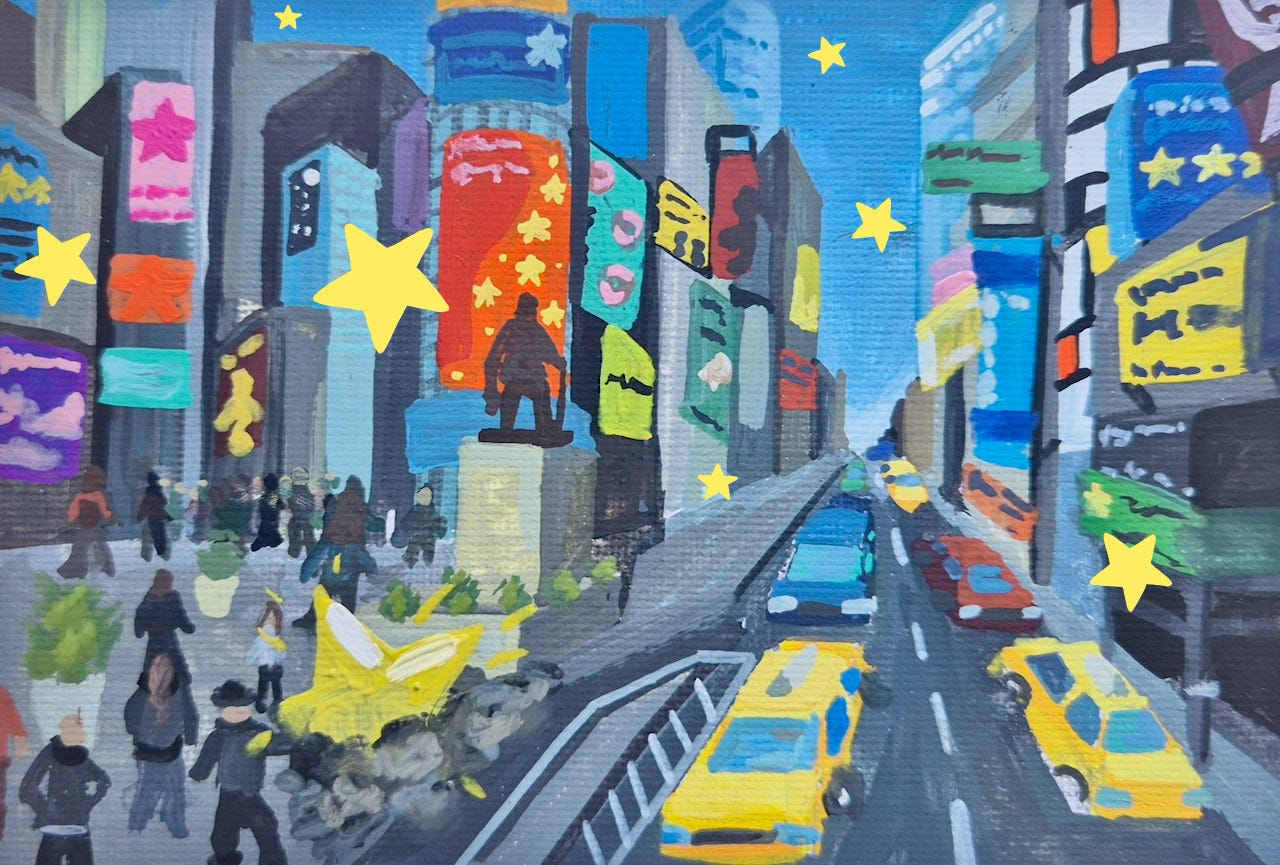 Meet the Real Stars of Times Square! - by Anne Kadet