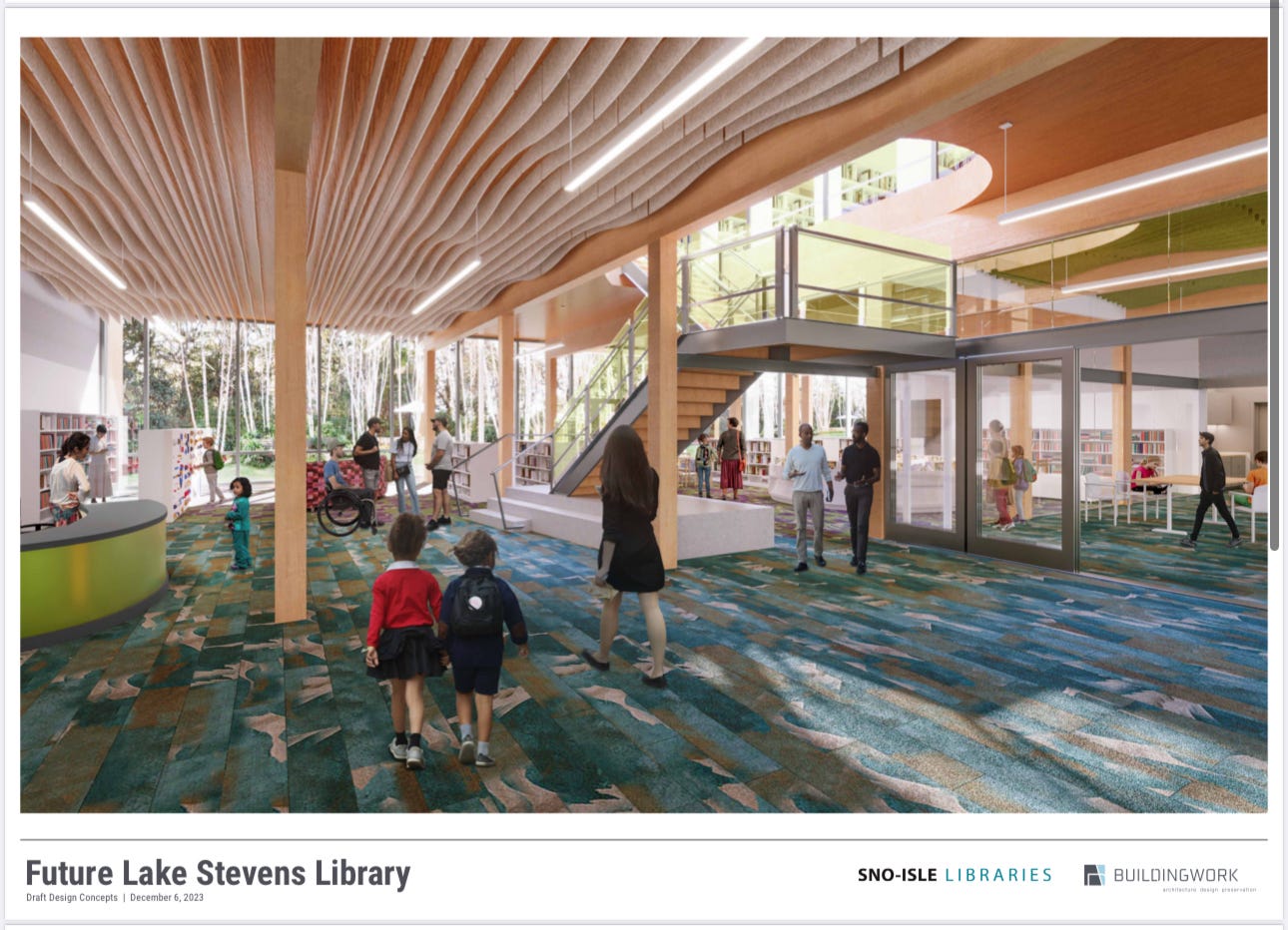 New Lake Stevens Library Update: Construction Now Underway, Ground ...
