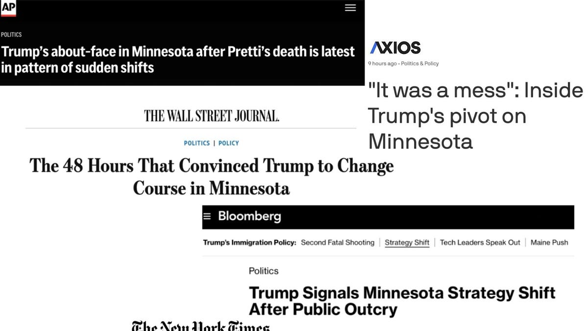 memeorandum: How legacy media fell for Trump's fake “pivot” in ...