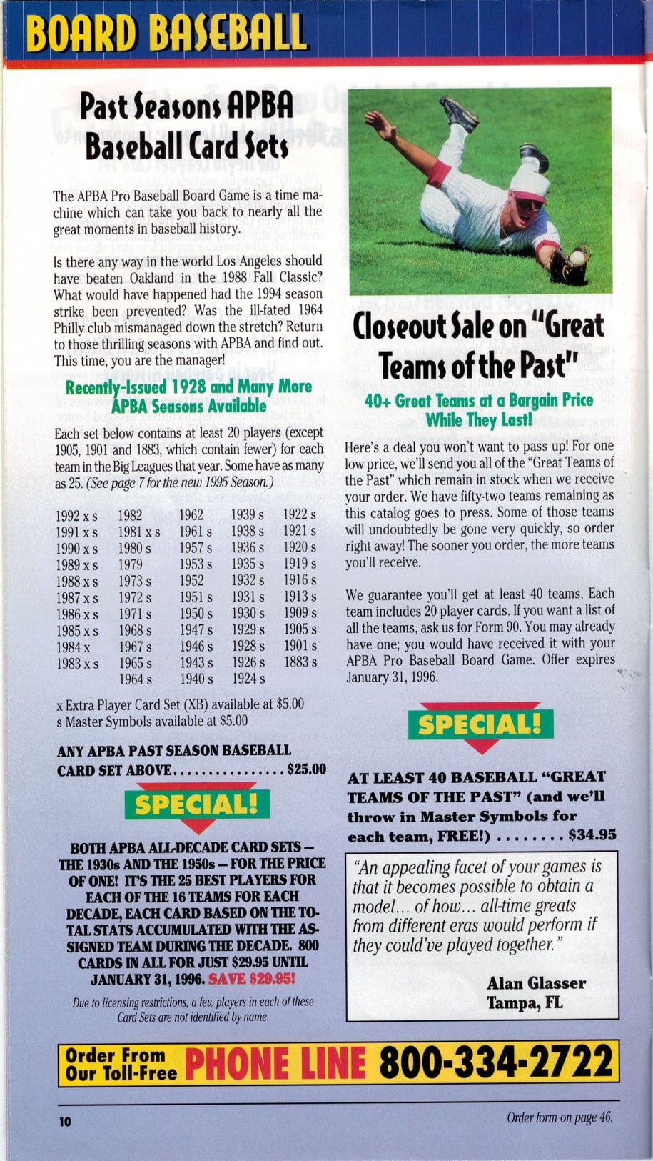 A Brief Guide to APBA Baseball Set Rarities