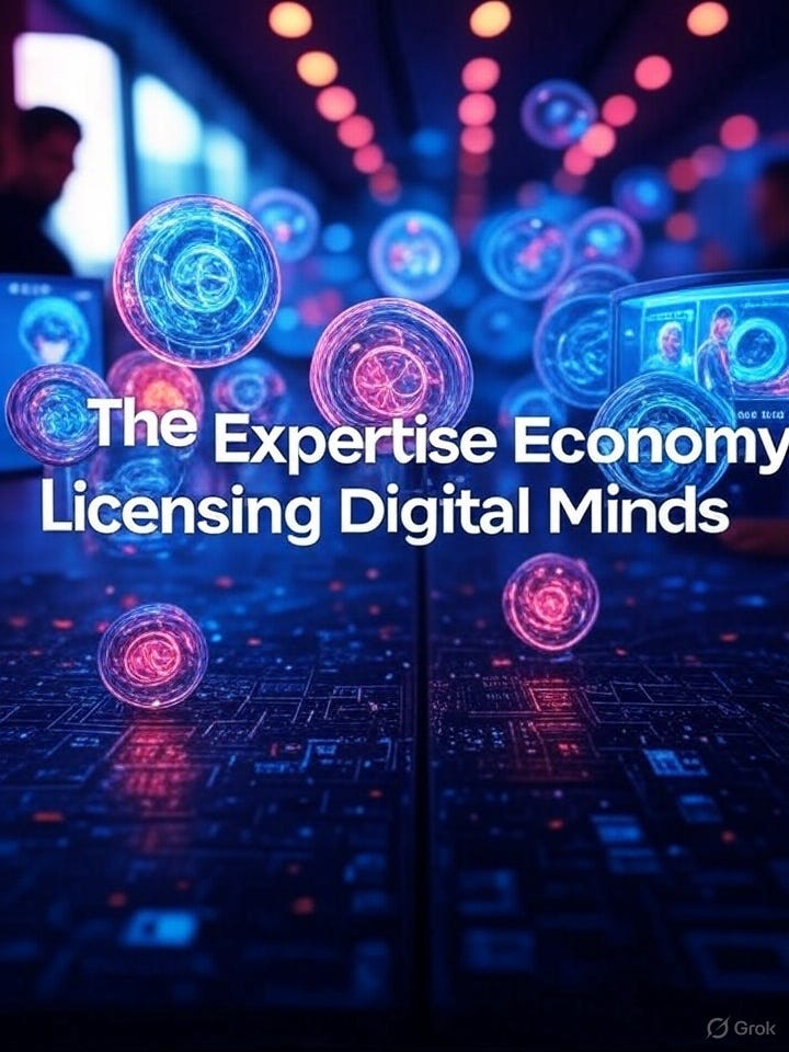 🧠The Expertise Economy: Licensing Digital Minds