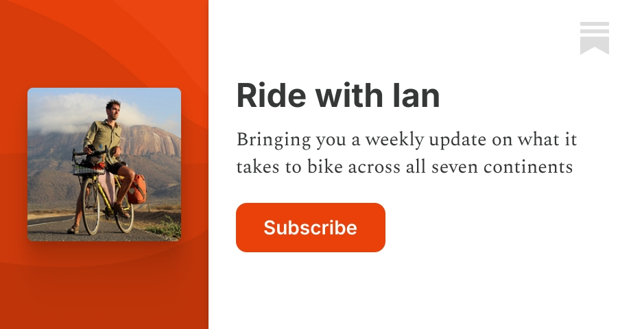 Ride with Ian | Ian Andersen | Substack