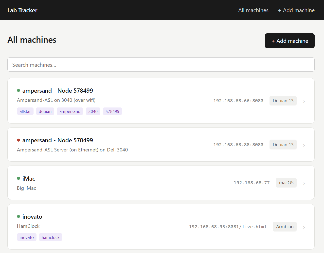 Coding with Claude: Lab Tracker and HF Watch – EtherHam