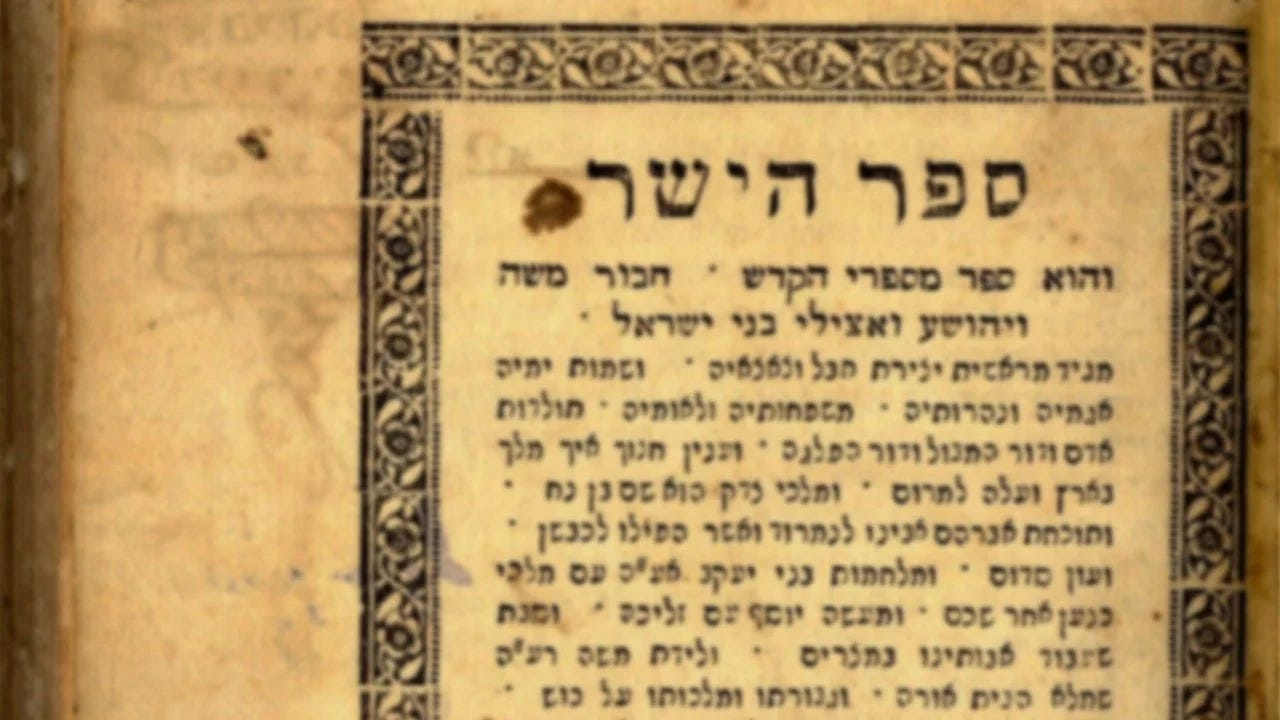 The Truth About the Lost Book of Jasher
