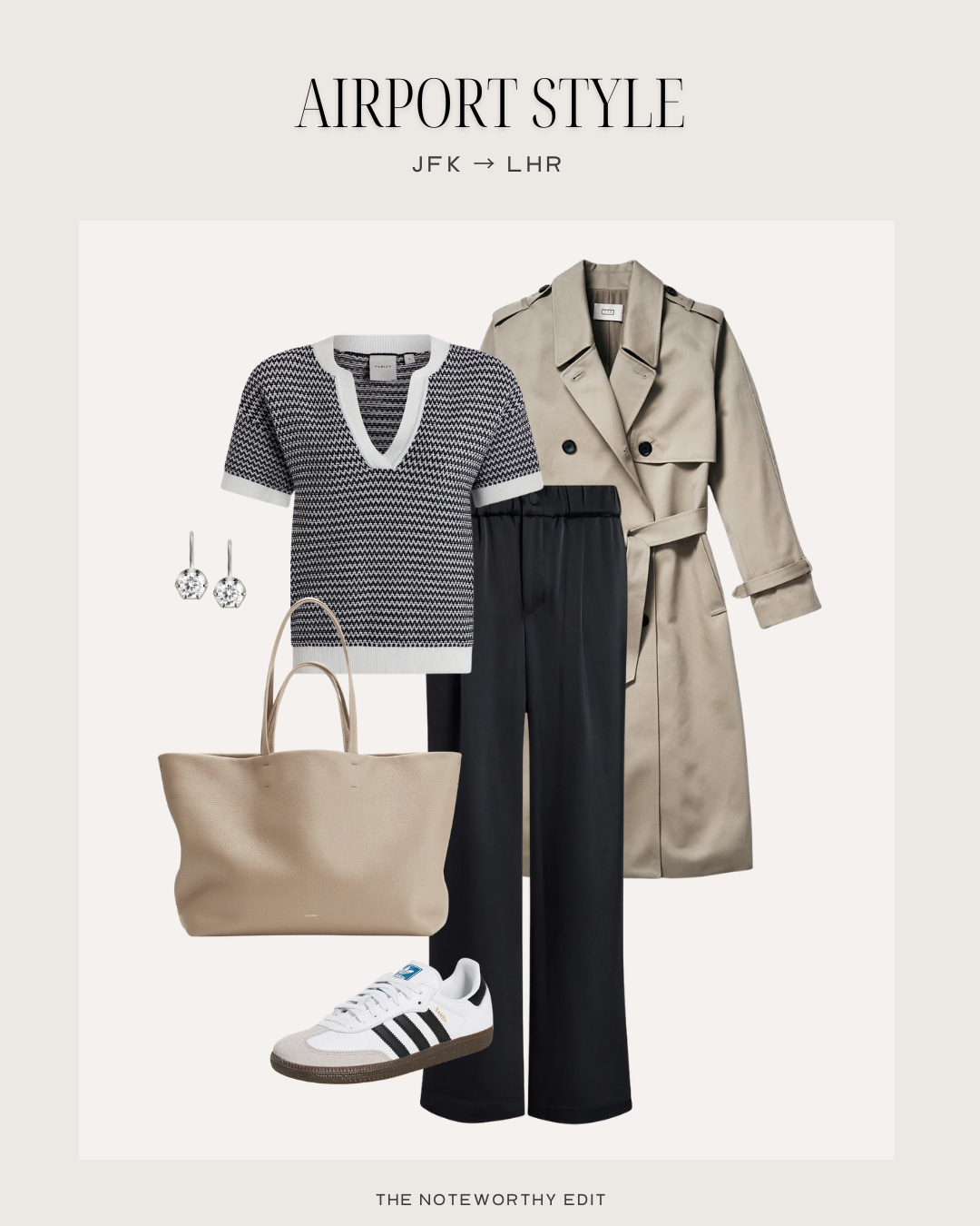 The Art of the Airport Outfit - The Noteworthy Edit