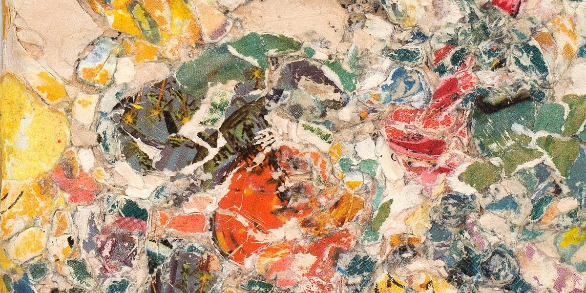 The Painterly and Poetic Collages of Andrea Burgay