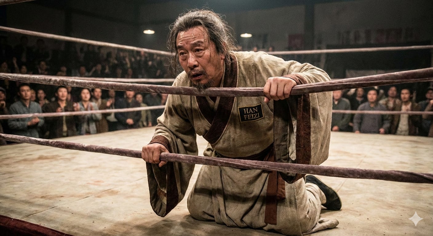 Han Feizi On The Ropes - by Andrew Siegler