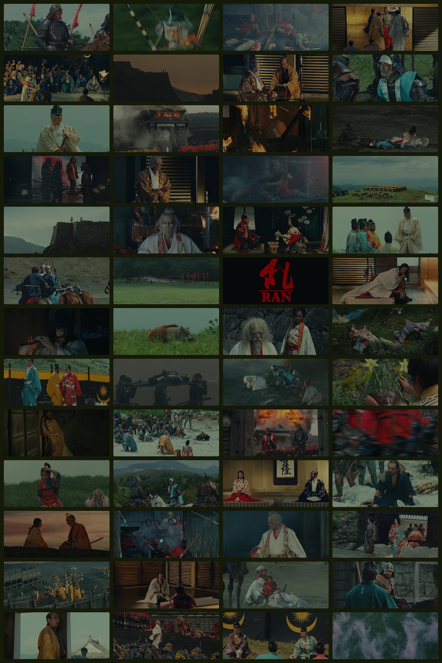 [Film Review] Ran (1985) - by CinemaOmnivore