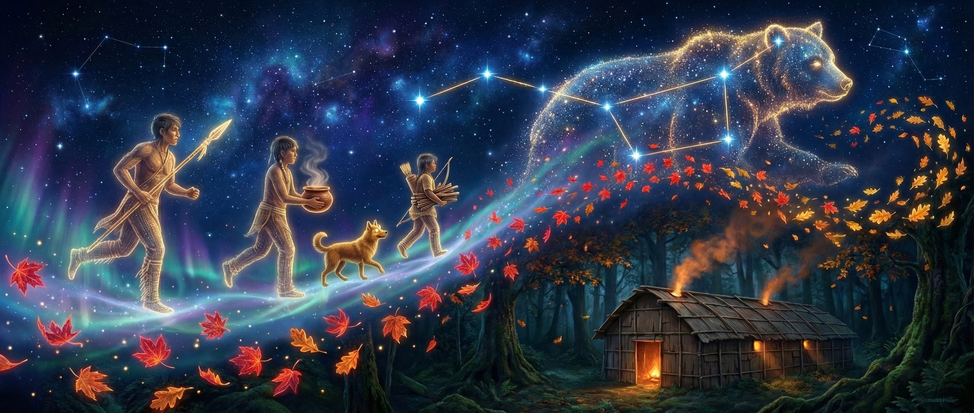 The Legend of the Great Bear and the Three Brothers