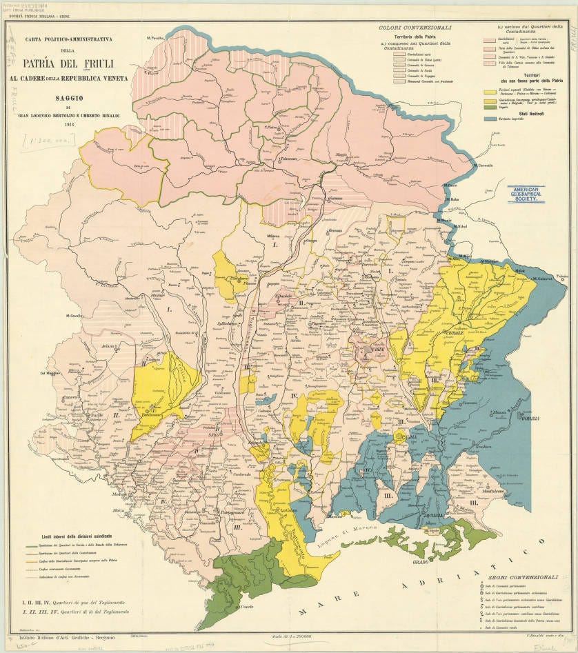 The Friulian Homeland - The Third Venetia