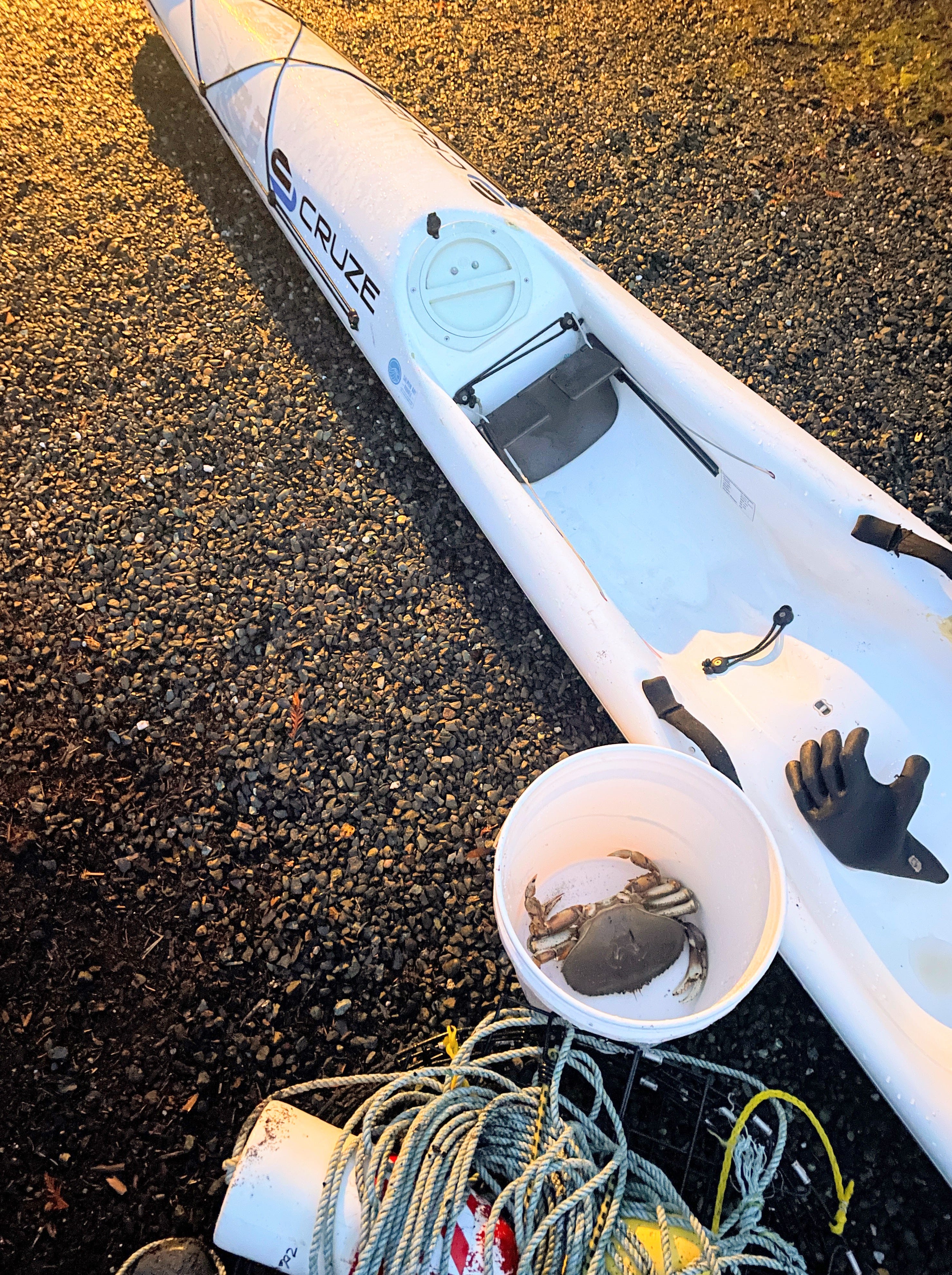 Winter Crabbing Tips I Learned from a Kayak and Paddleboard
