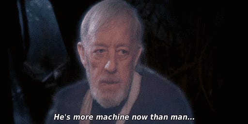 More machine than man - by Colleen Wheelahan