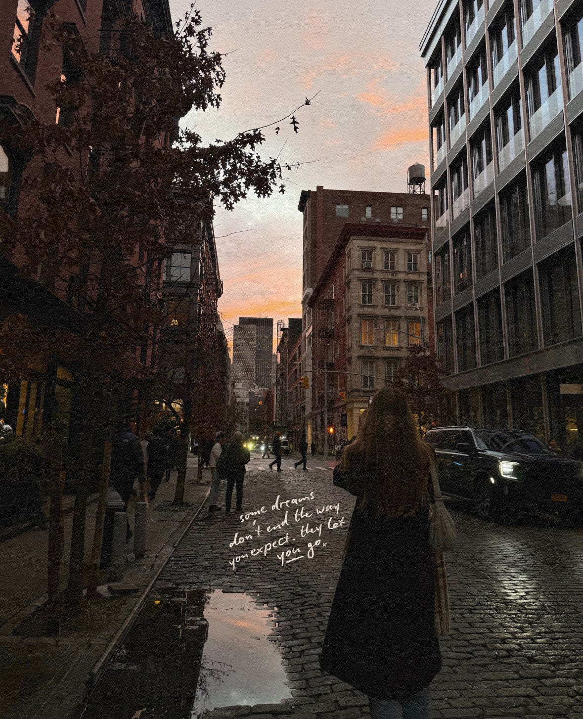 the strange relief of finally letting a dream die