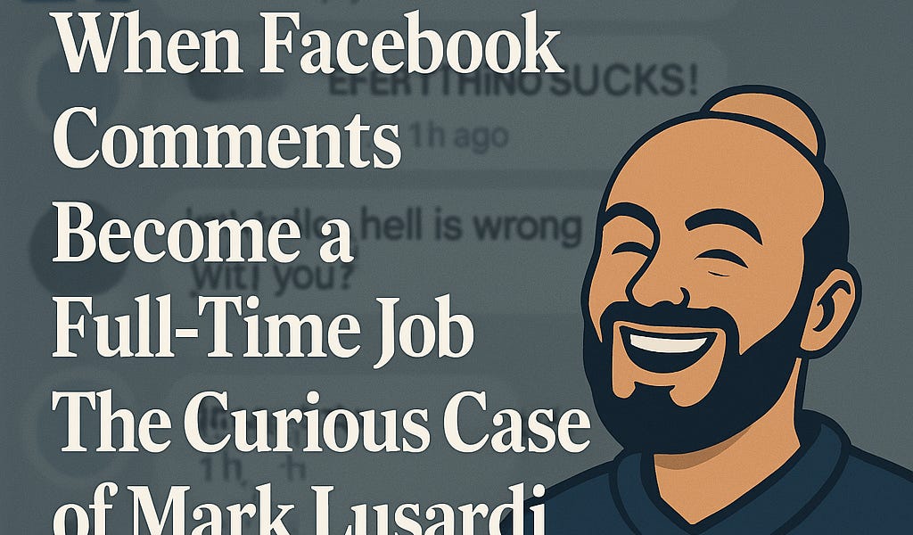 📣 The Curious Case of Mark Lusardi: A Comment Section Meltdown for the Ages