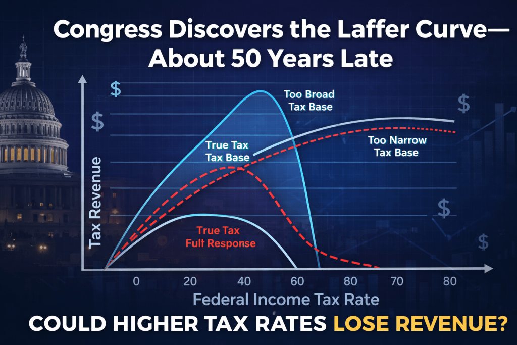 Congress Discovers the Laffer Curve—About 50 Years Late