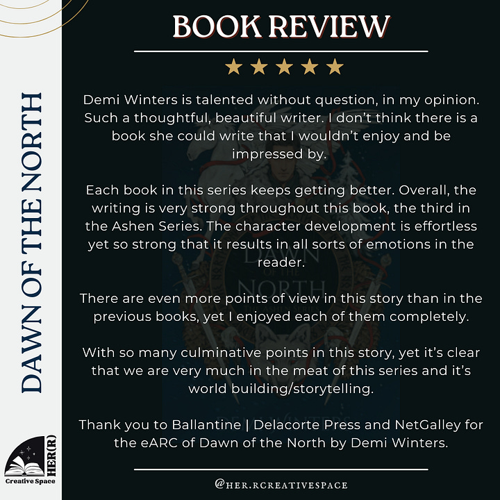 Book Review: Dawn of the North by Demi Winters