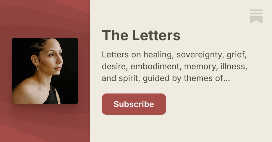 The Letters | Substack