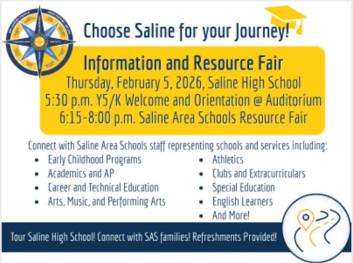 Saline Area Schools Open House - Saline Summit News