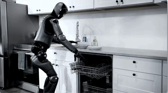 Humanoid Robots Finally Learn to Wash Dishes - by Meng Li
