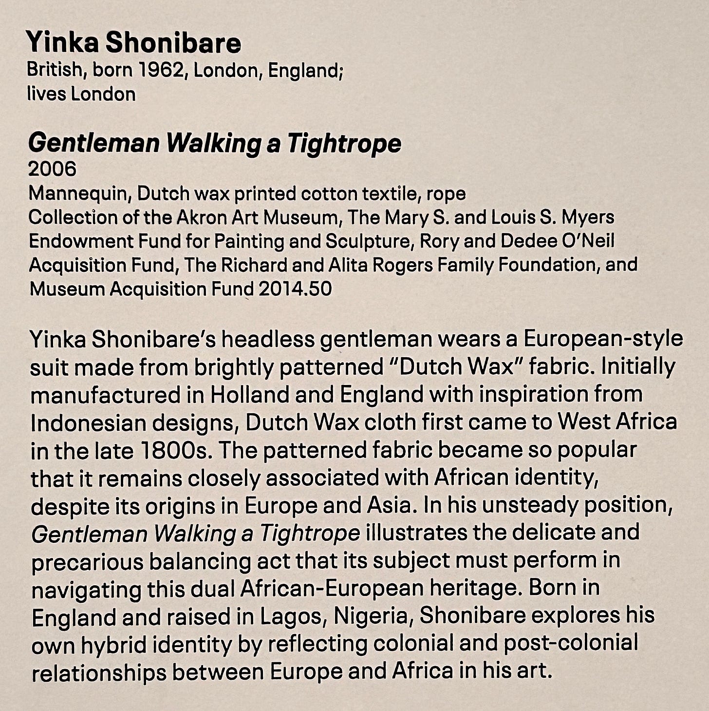 High-wire act - by Eric Sandy - Chestnut Blvd.