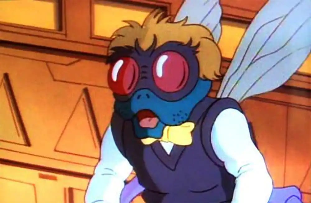 Drawing Baxter Stockman From Ninja Turtles In My Crusty Goobers Style ...