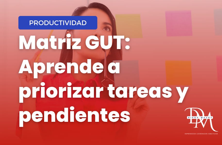 Matriz GUT: Aprende a priorizar tareas y pendientes
