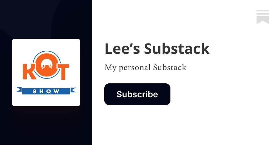Lee’s Substack | Lee Escobedo | Substack