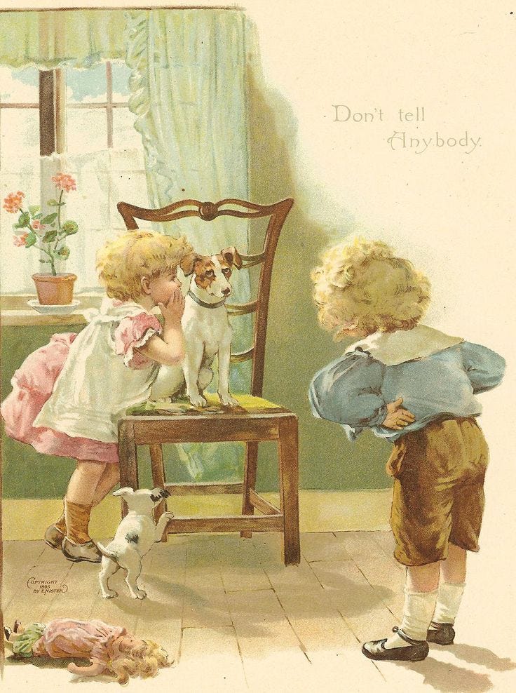 Manners: Whispering is rude! - by Leila Marie Lawler