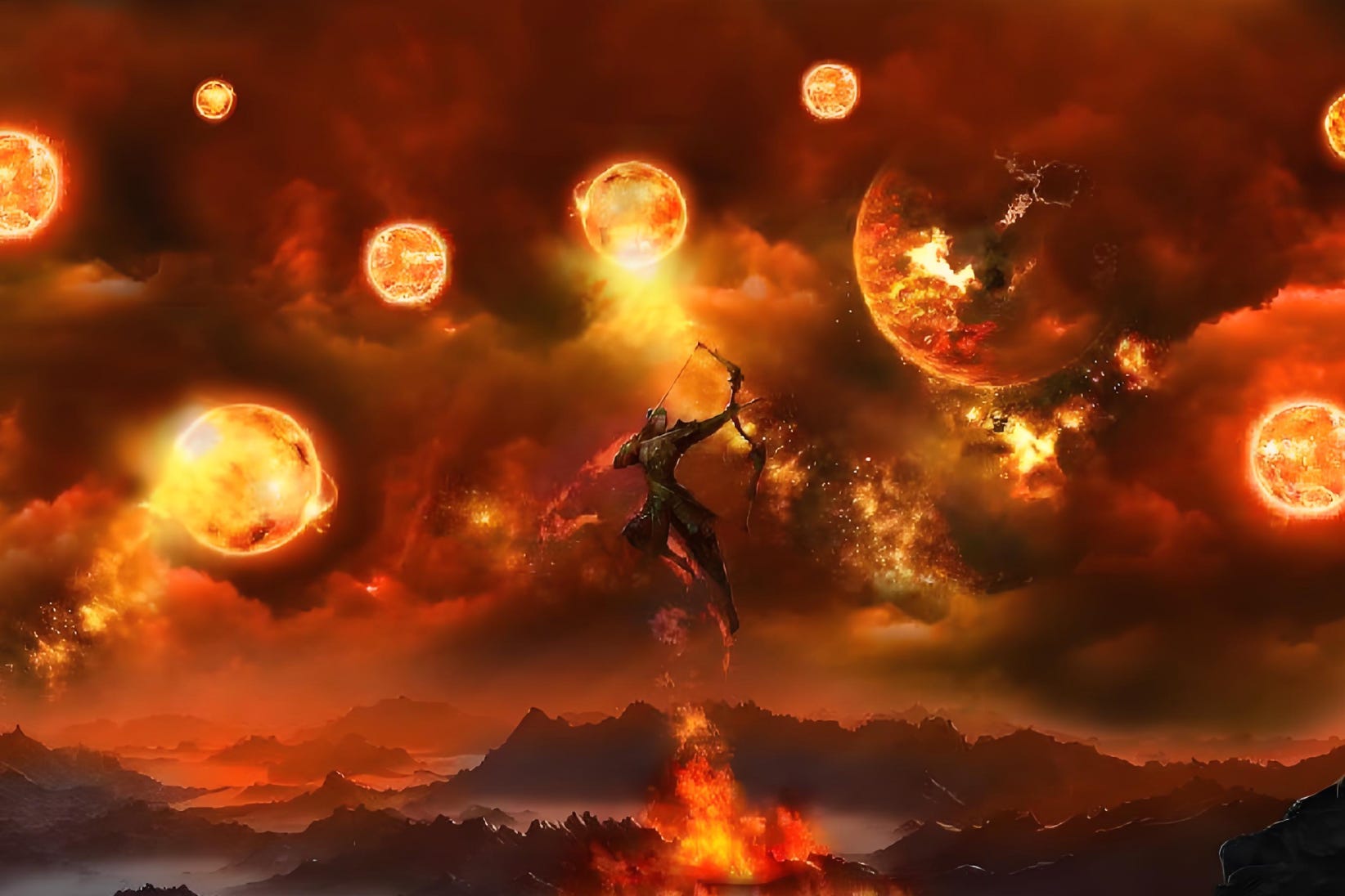 Hou Yi and the legend of ten suns - Feifei’s Substack
