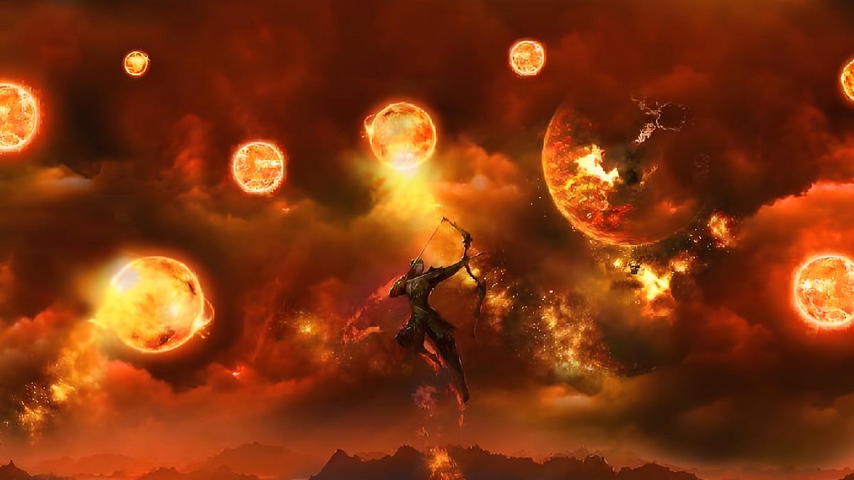 Hou Yi and the legend of ten suns - Feifei’s Substack
