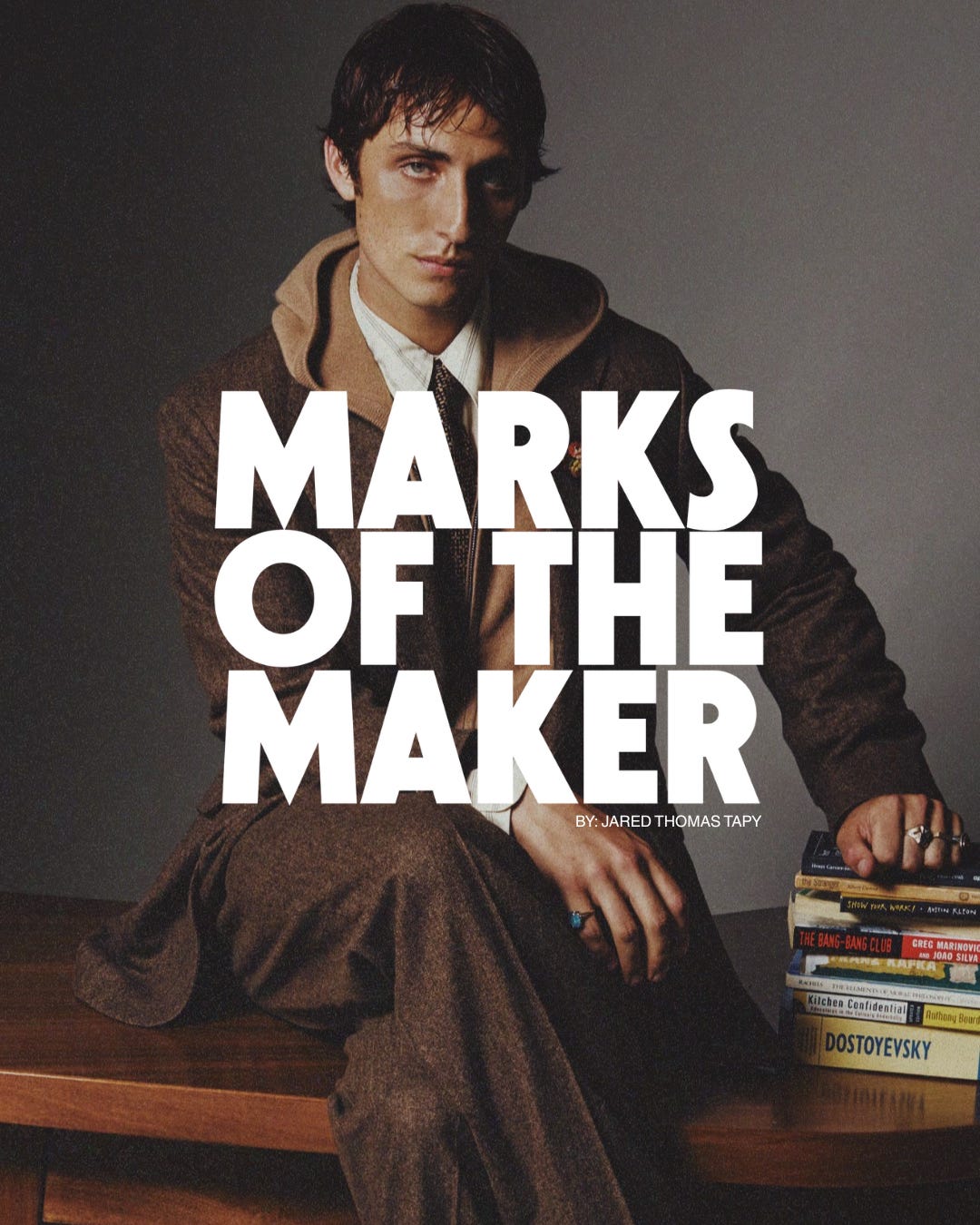 An Introduction: Marks Of The Maker - by Jared Thomas Tapy