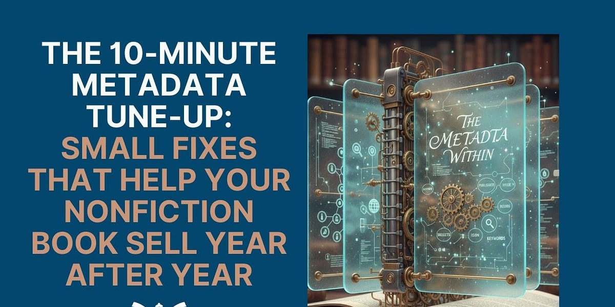 The 10-Minute Metadata Tune-Up - by Marianne Jennings