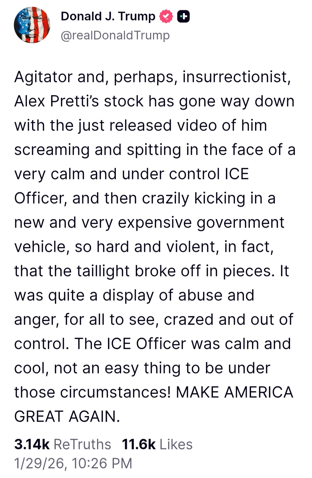 Trump finally says his name - Alex Pretti - and an FBI led civil rights ...