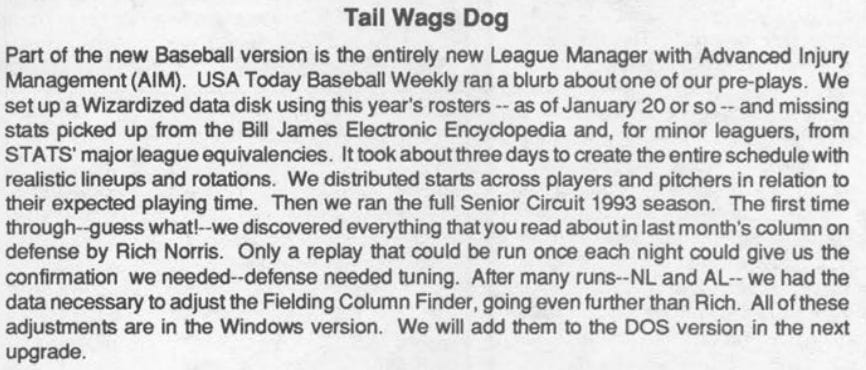 APBA's Master Game Drama - by Daniel Evensen