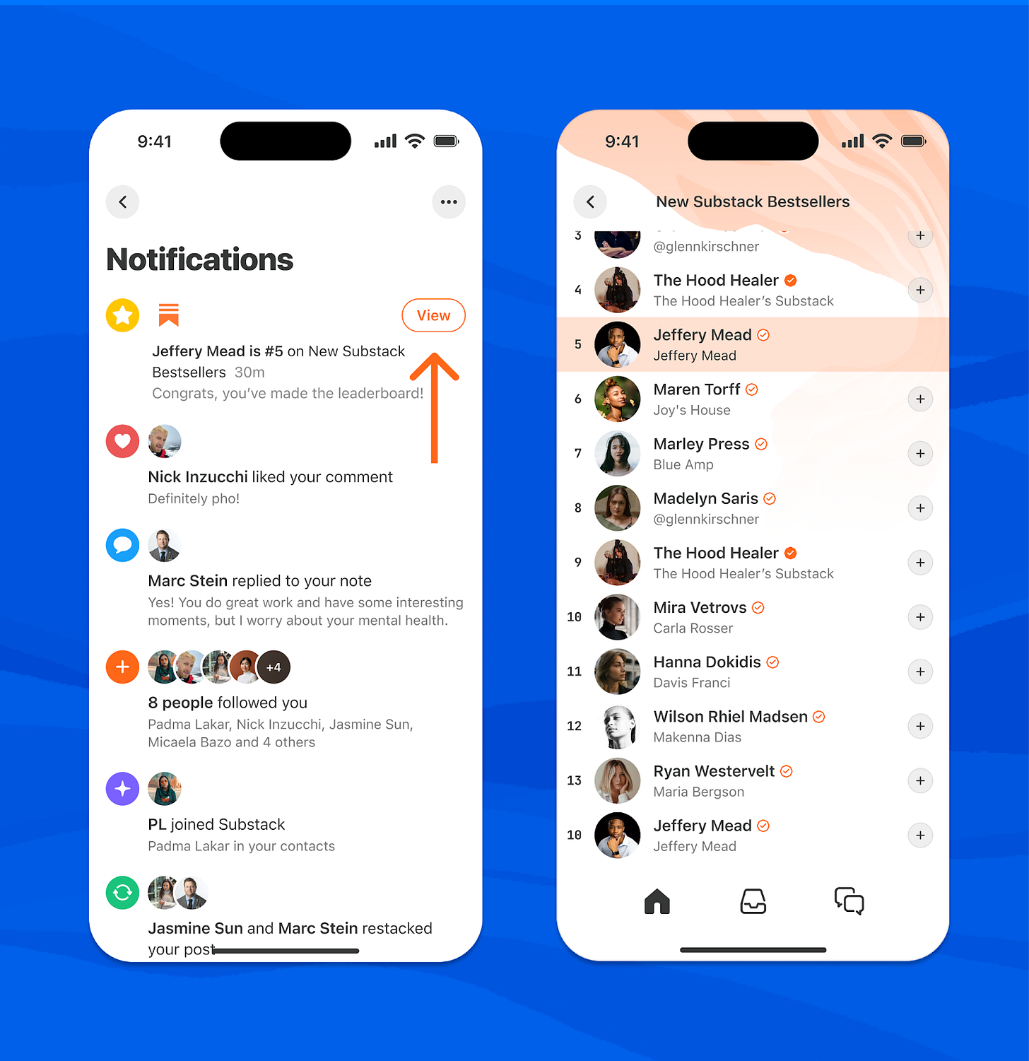 A new view for leaderboards - On Substack