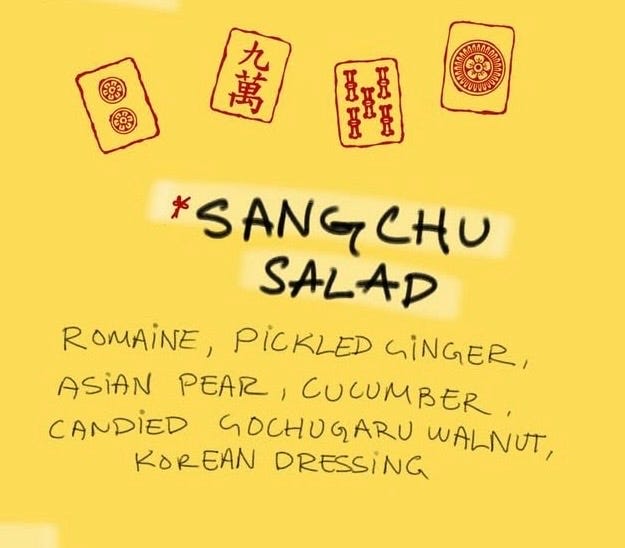 Sangchu Salad - by Katie Calton - The Food Journal