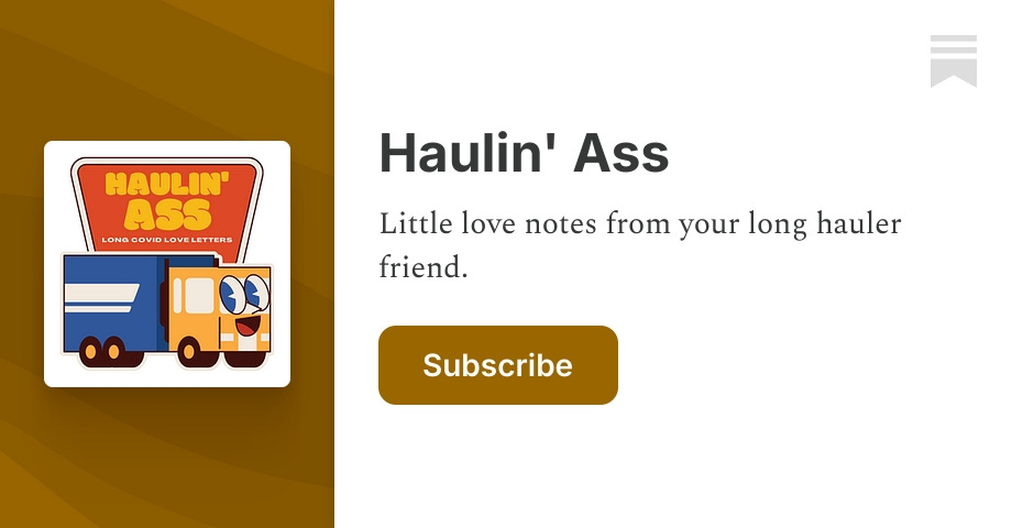 Haulin' Ass | Beth | Substack