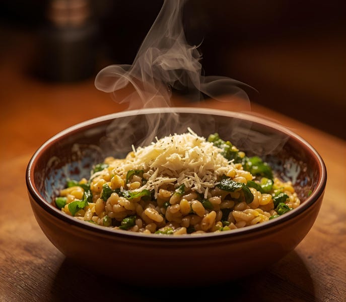 The anti-recipe: Cozy cheesy kitchen sink carbs