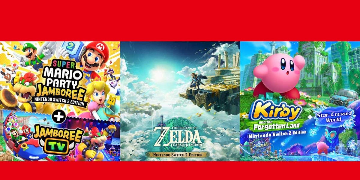 Nintendo Switch 2 game sizes are still small – but you may need to ...