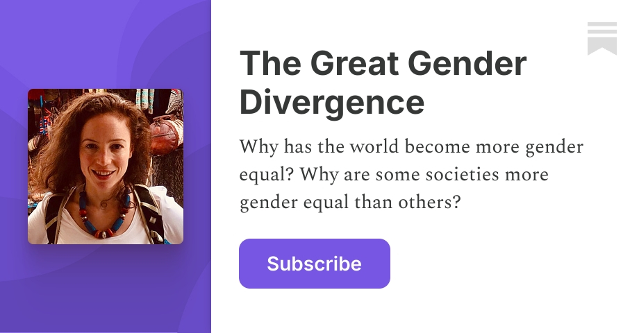 About - The Great Gender Divergence