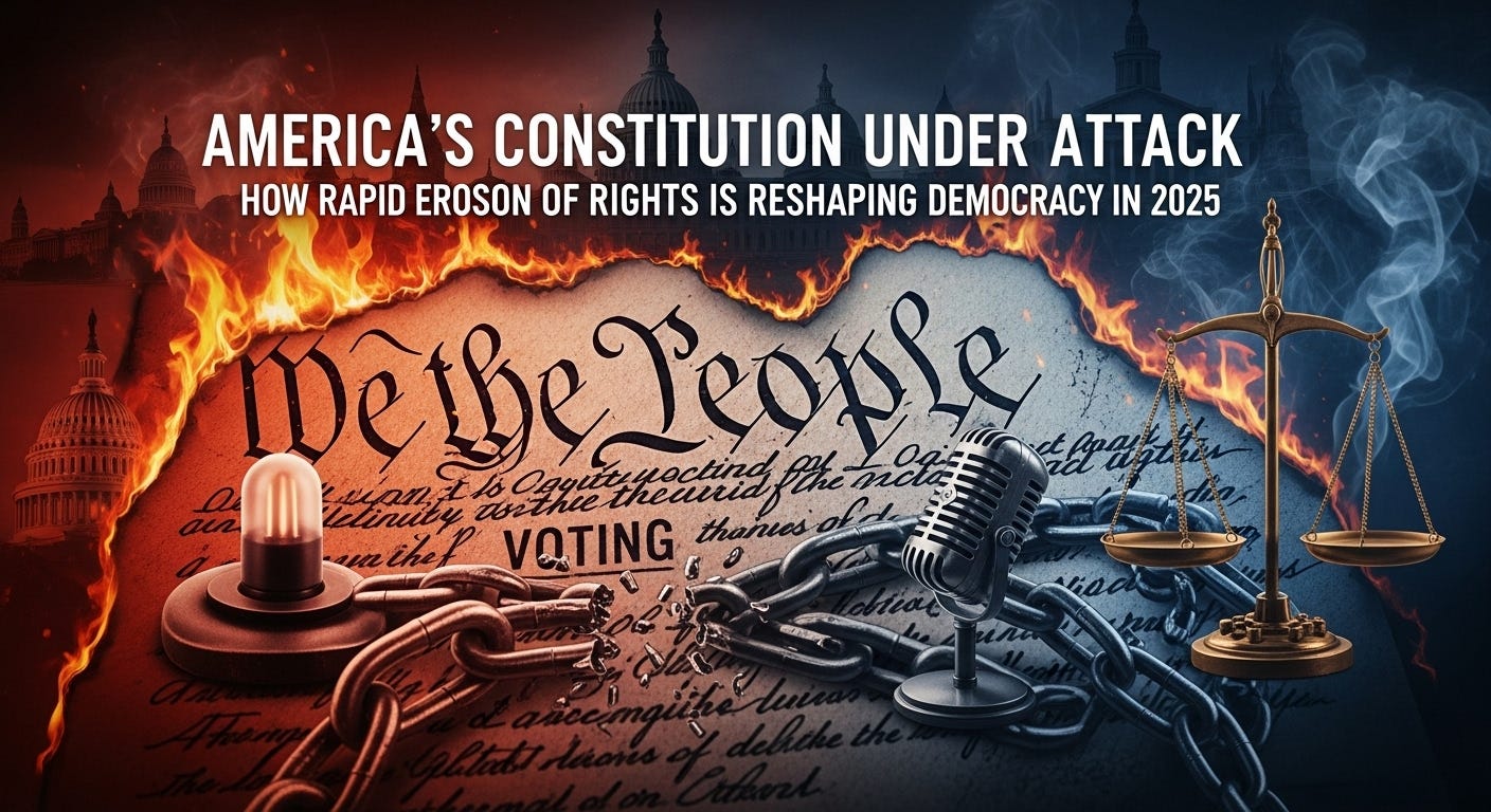 America’s Constitution Under Attack: How Rapid Erosion of Rights Is ...