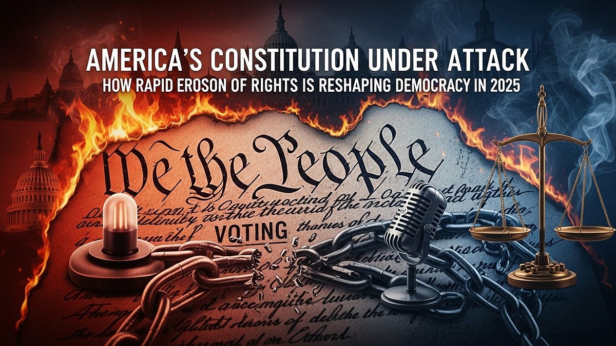 America’s Constitution Under Attack: How Rapid Erosion of Rights Is ...