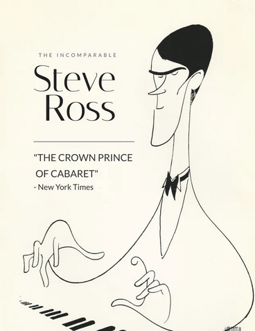Steve Ross at the Algonquin - by Michael Fenenbock