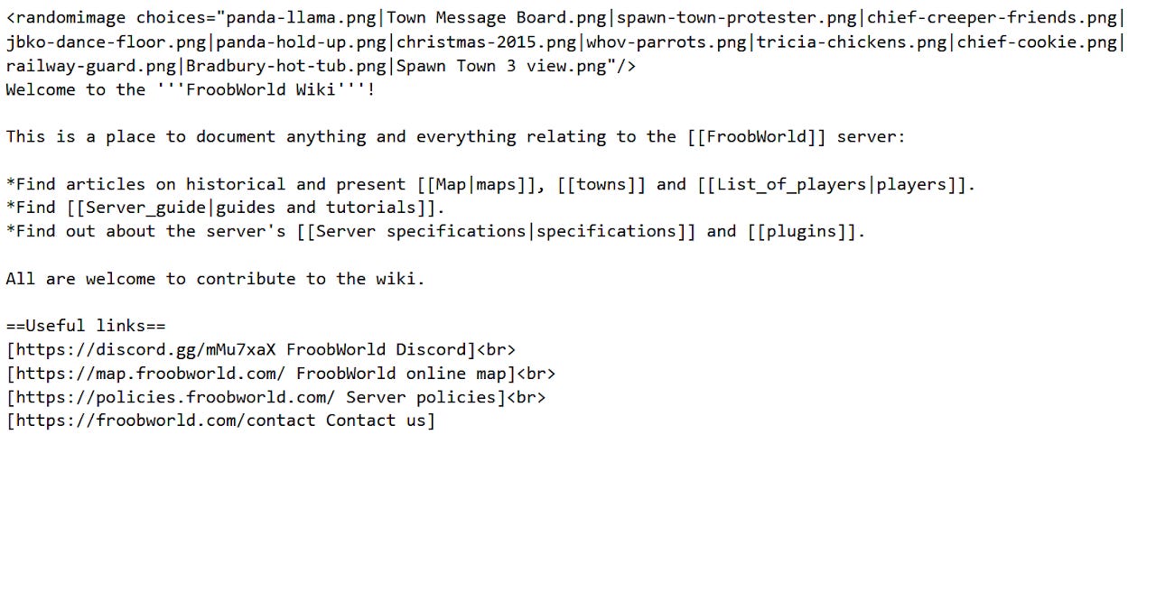 A Beginner's Guide to the Wiki - The Froobian Times