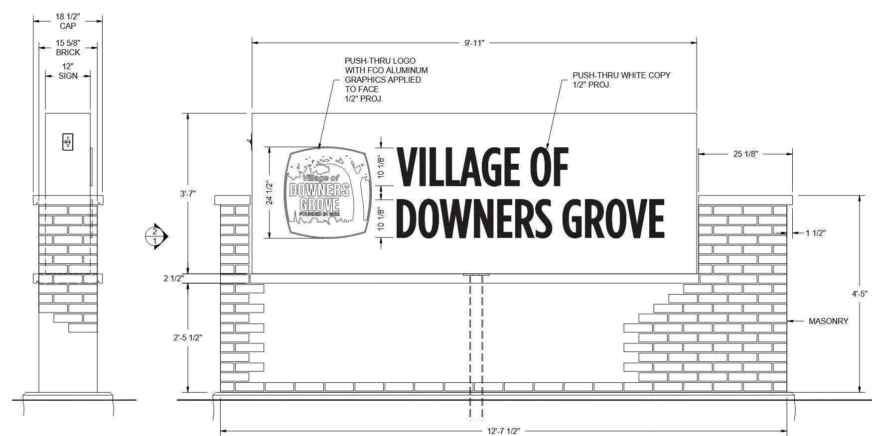 After Years of Discussion, Downers Grove Finally Has New Gateway Signs