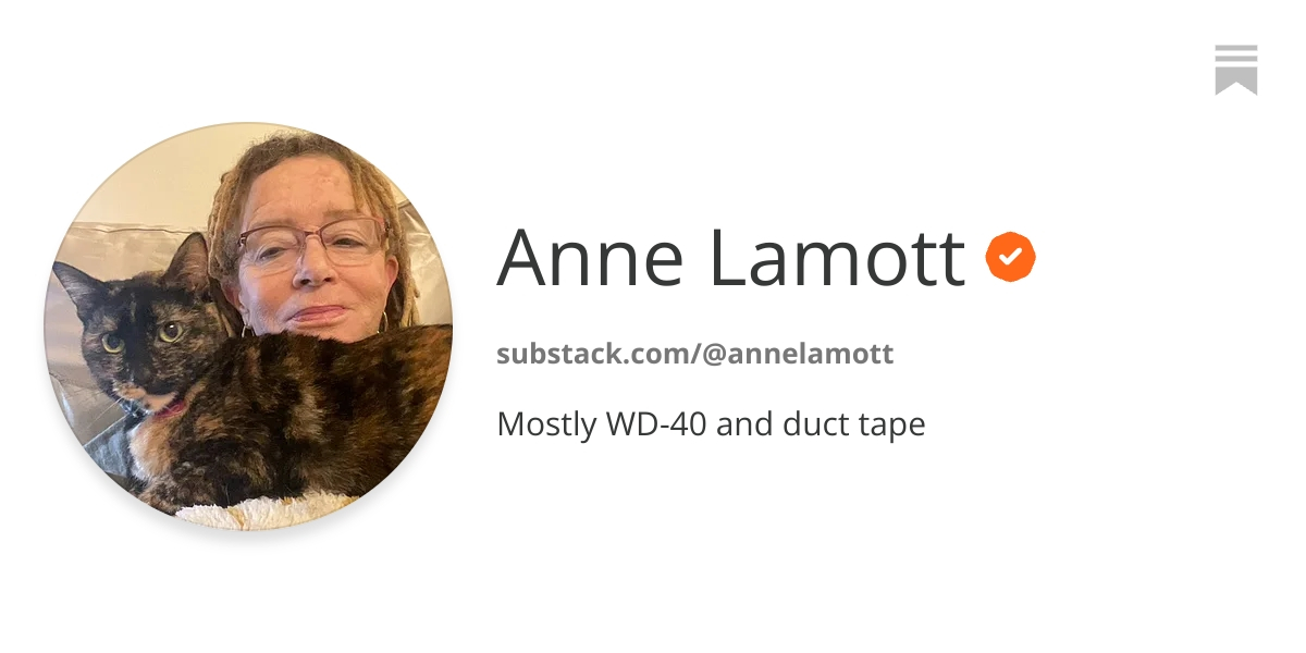 Anne Lamott | Substack