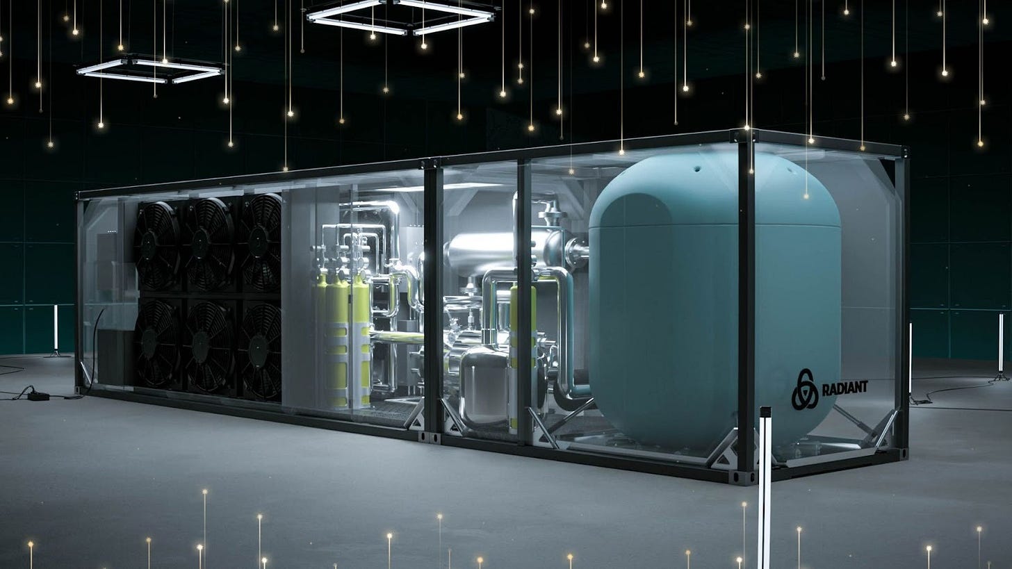 Radiant Nuclear’s Truckable Microreactor Bet