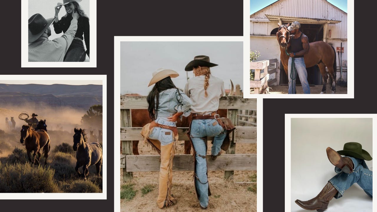 Between two cowboys: flirting with devotion and options