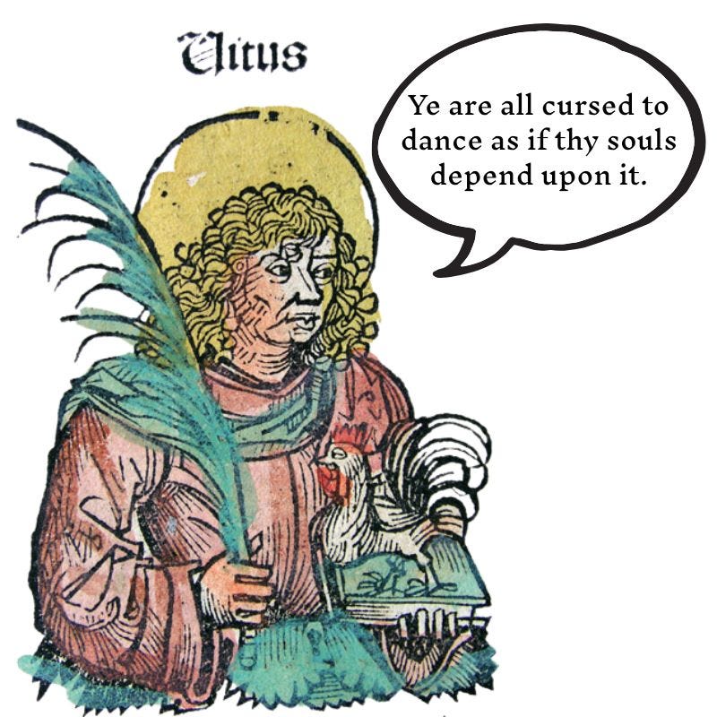 The Dancing Plague of 1518 - by David Webb