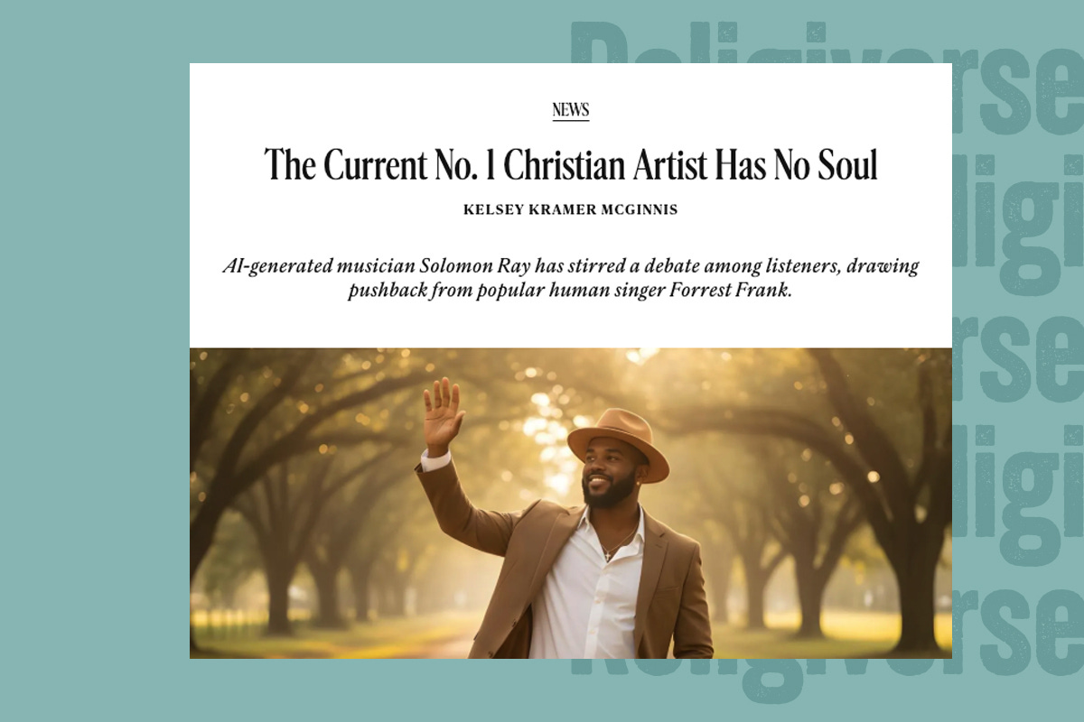 Solomon Ray, and what it means for Christian music when an AI artist ...
